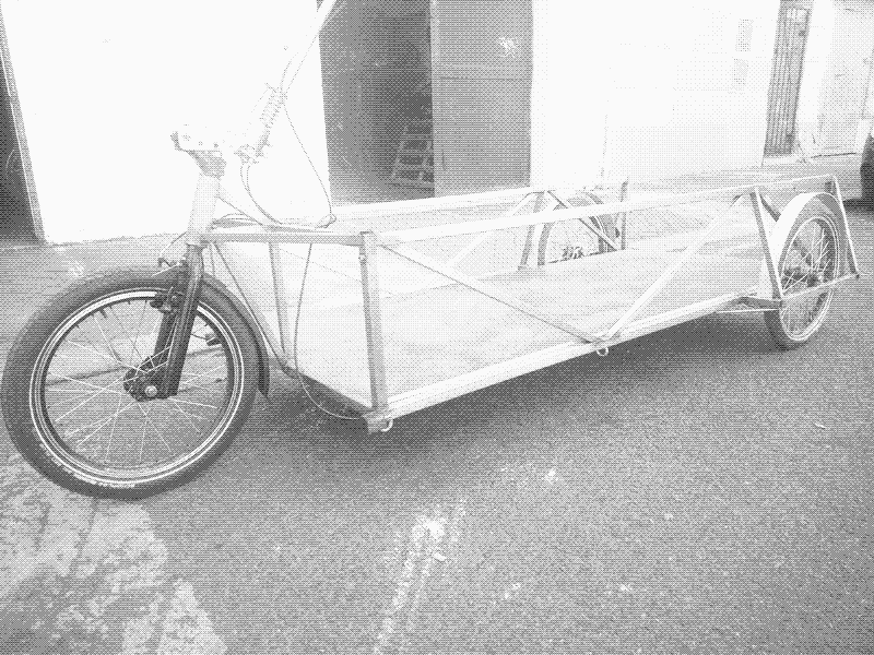 CHARRETTE, une remorque à vélo libre